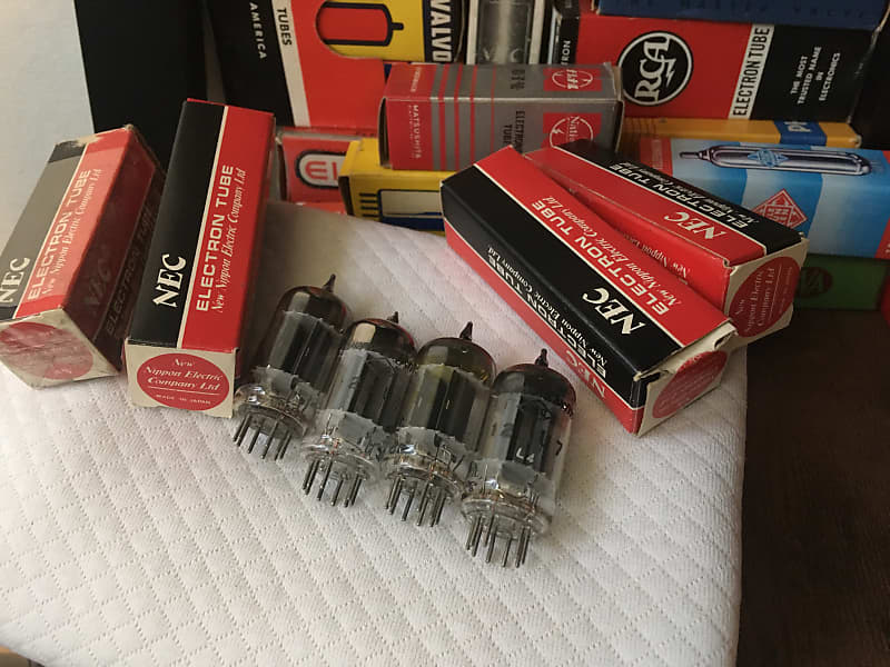 1 x nos nec 12au7 ecc82 audio tube ~ tone bass vintage | Reverb