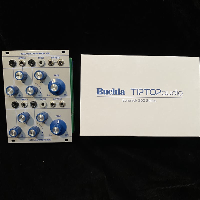 Tiptop Audio Buchla 258t Dual Oscillator eurorack module MINT | Reverb