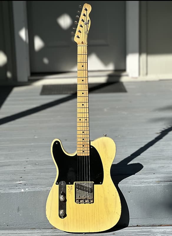 Original Senn Pomona LEFTY Esquire 2018 Relic Blonde | Reverb