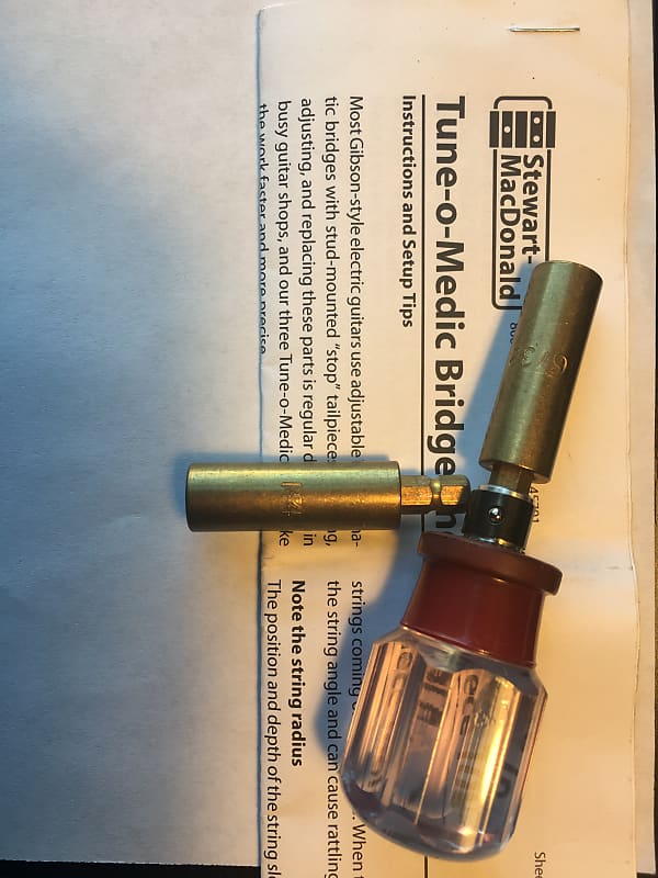 StewMac Tune-o-medic bridge post tool | Reverb