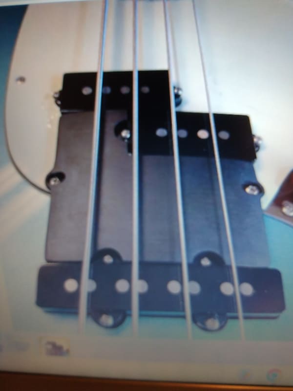 Fender pj mustang bass finger ramp and thumb rest Ramp and | Reverb