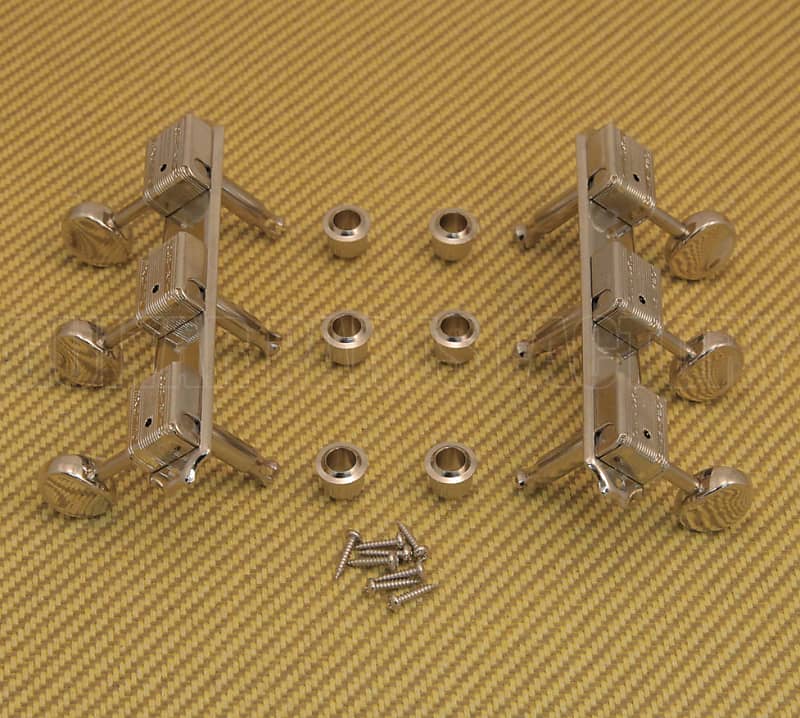 WJ-15NI Nickel Wilkinson Machine Heads Vintage Style 3+3 | Reverb
