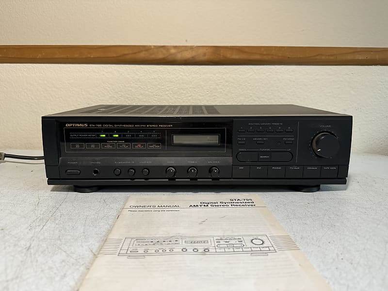 Optimus STA-795 Receiver HiFi Stereo Vintage 2 Channel Phono | Reverb