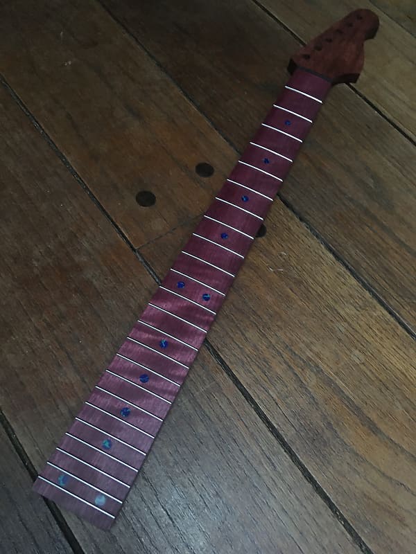 Warmoth 7/8 guitar neck (fits 7/8 bodies & is a conversion | Reverb