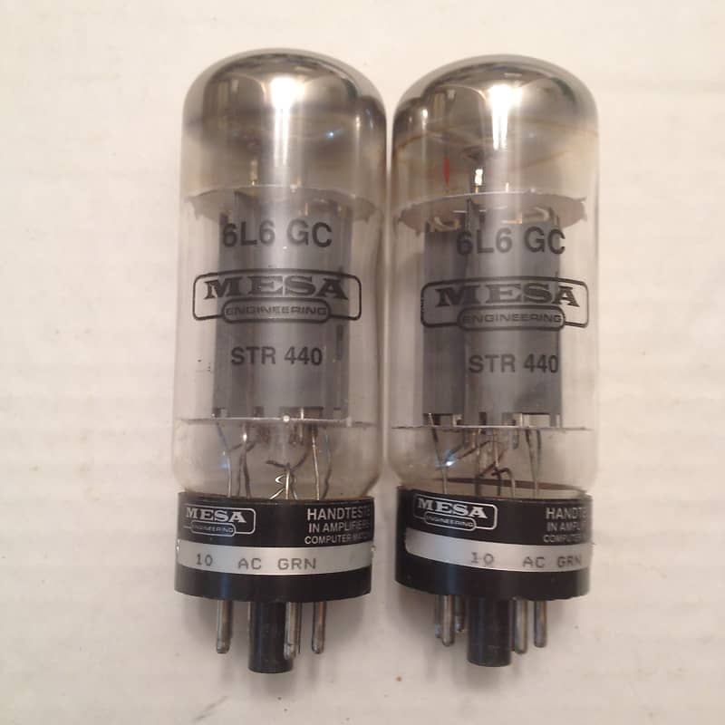 Pair (2) Mesa Boogie 6L6 GC / STR 440 | Reverb