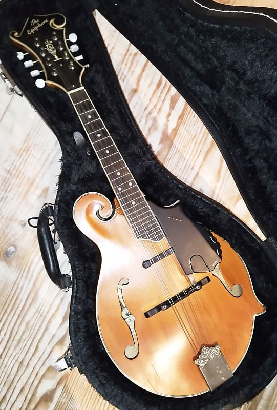 Epiphone MM-50E Professional Mandolin / Vintage Natural | Reverb
