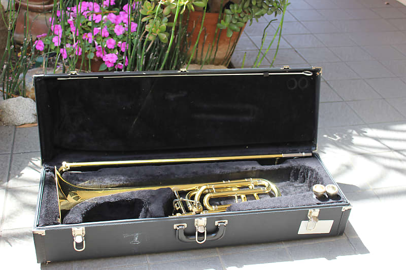 Bach Step-Up Model Orchestral Tenor Trombone with F Rotor | Reverb