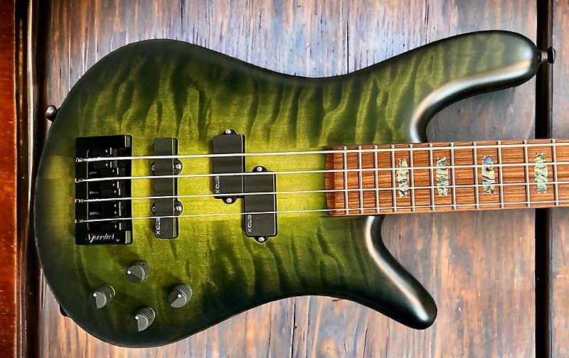 Spector USA NS-2, Haunted Moss / Pau Ferro / Haz-Lab *On | Reverb