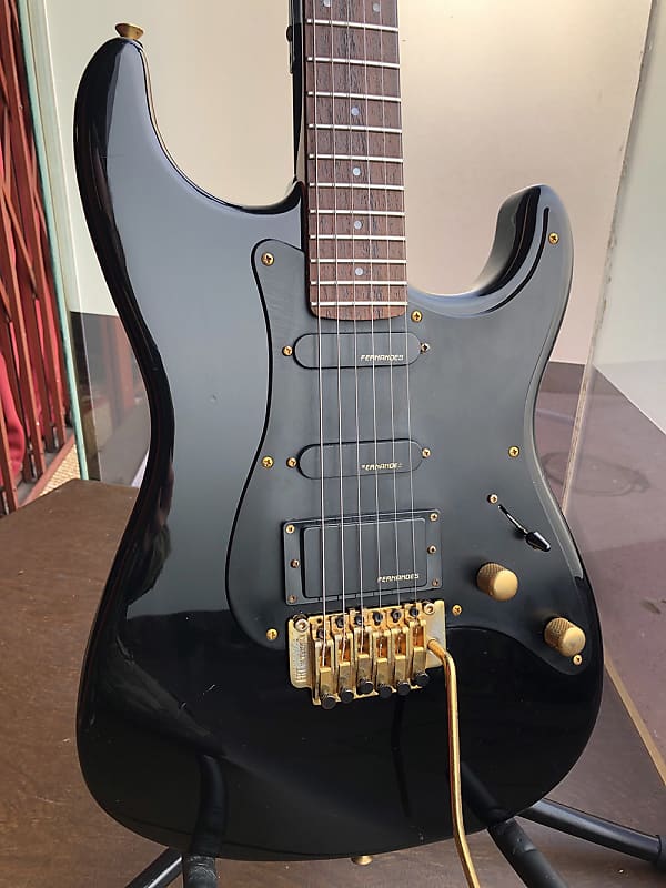 1992 Fernandes FST-55, F Type Headstock, Gig Bag | Reverb