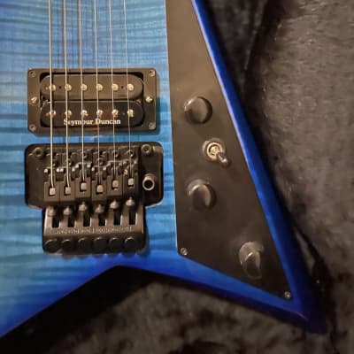 Jackson Randy Rhoads RR3 2007 - Transparent blue | Reverb