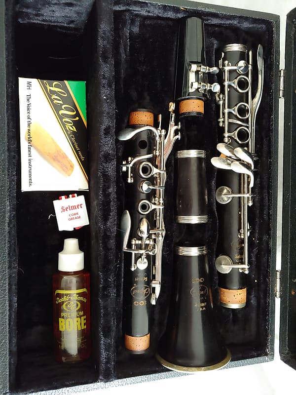 Selmer Signet 100 ~1986 black grenadilla wood serial#199985 | Reverb