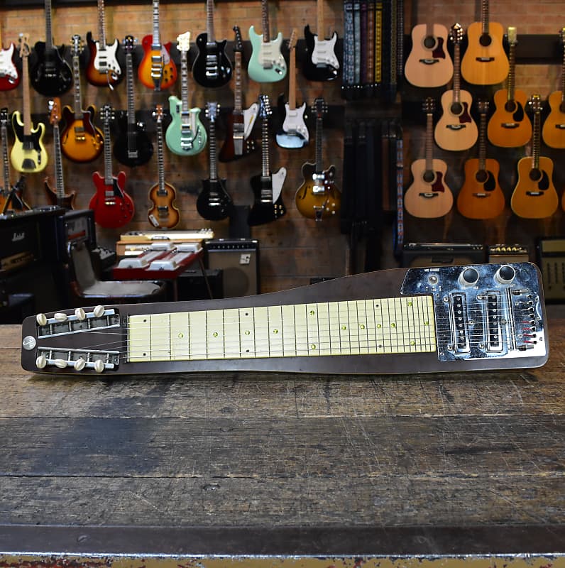 MIJ Teisco Model 8N 8-String Lap Steel Slide Guitar 1960's | Reverb