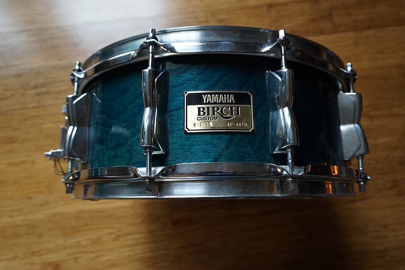 Yamaha Birch Custom (Recording) deep aqua | Reverb