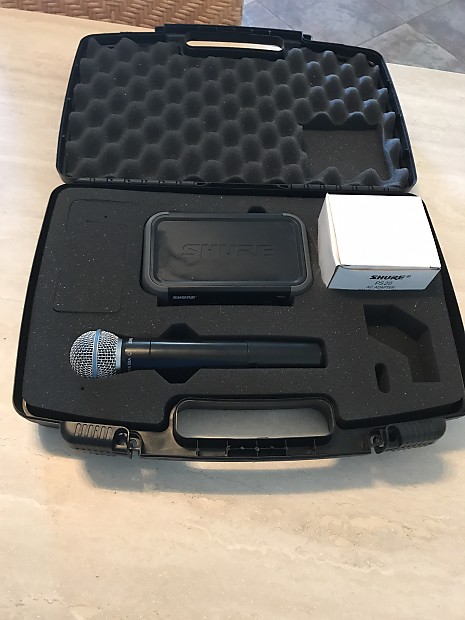 Shure (4) PGX2 Beta 58A Wireless Microphone System 2011 Black | Reverb