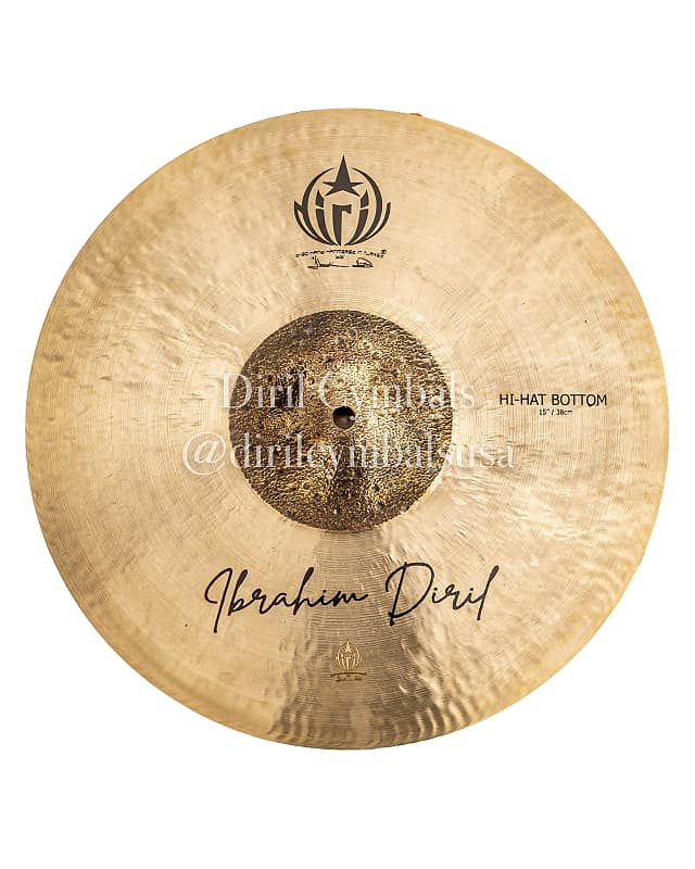 Diril Cymbals Ibrahim Diril Hi-Hat 15" | Reverb Australia