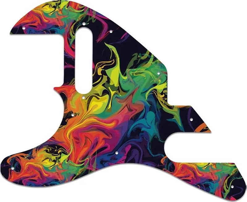 WD Custom Pickguard For Left Hand Fender 2011 Tele-Bration | Reverb UK