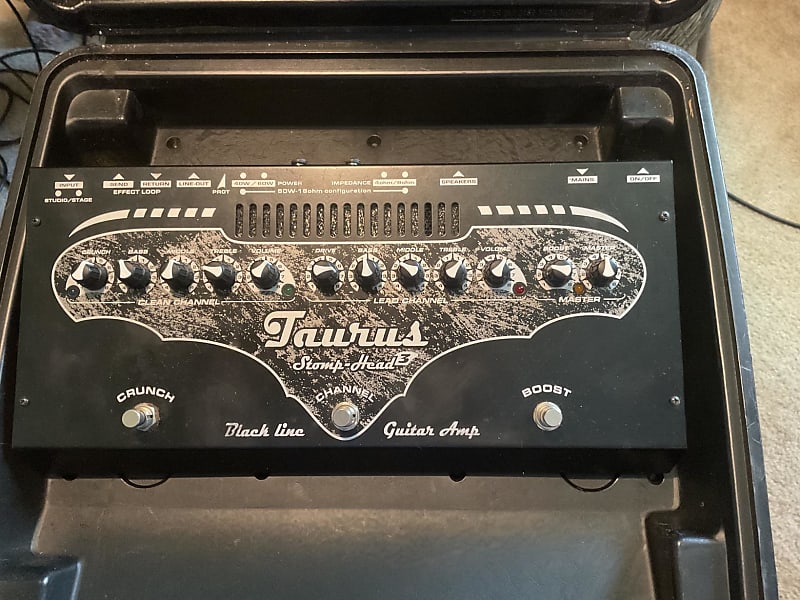 Taurus Stomp-Head 3 - black | Reverb