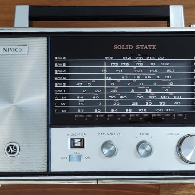 Vintage JVC Nivico FA-900N Multiband Transistor Radio | Reverb