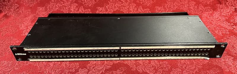 Bittree 96pt TT front E3 rear half-normalled patch bay - | Reverb
