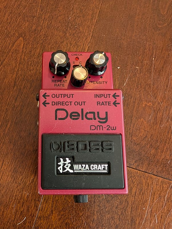 Boss DM-2W Delay Waza Craft 2015 - Present - Pink | Reverb