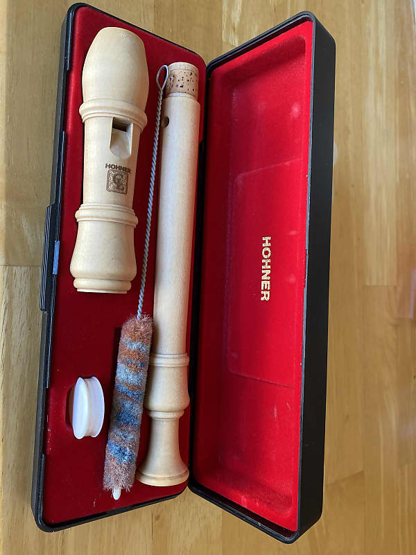 Hohner 9544 Luxury Maple Soprano Recorder - Maple wood | Reverb
