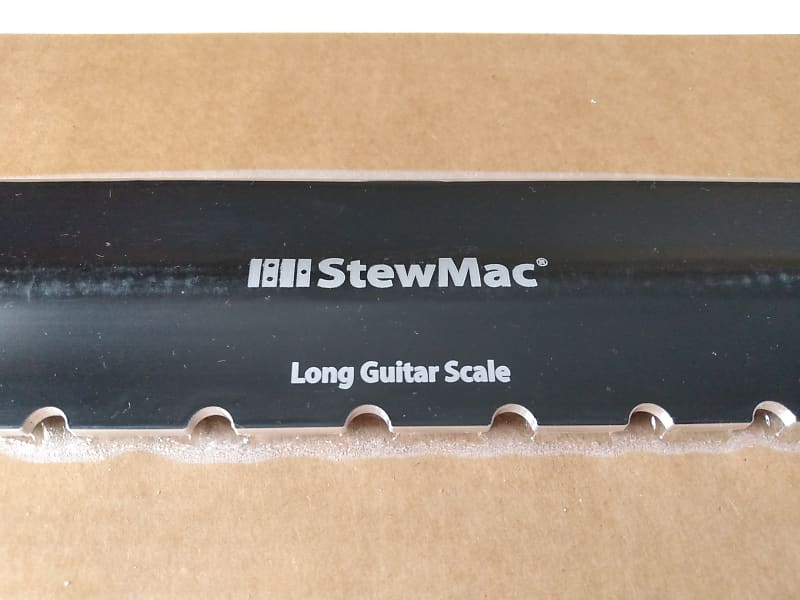 StewMac 2-in-1 Precision + Notched Straight Edge | Reverb