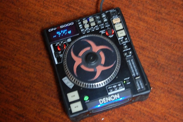 Denon DJ DN-S5000 Table Top Single CD Player Black | Reverb