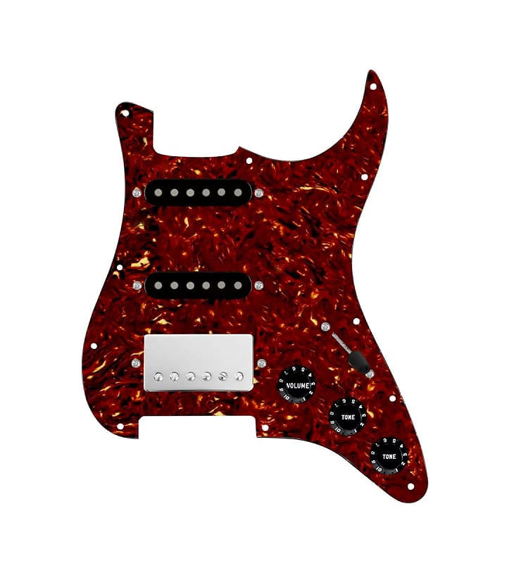 920D Custom HSS Loaded Pickguard For Strat With A Nickel Cool | Reverb