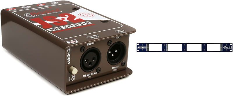 Radial JS2 Passive Microphone Splitter Bundle with Radial | Reverb