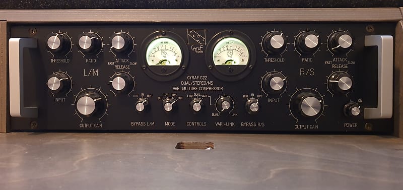 Gyraf G22 Dual/Stereo/MS Vari-Mu Compressor 2021 - Black | Reverb UK