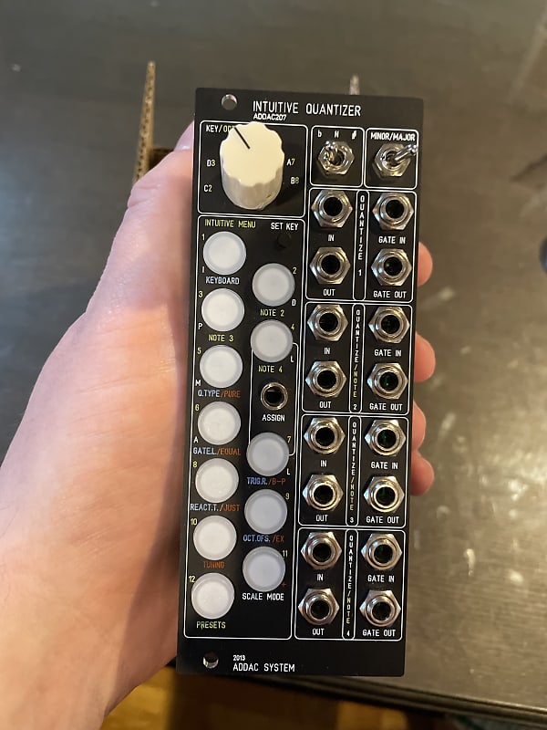 ADDAC Intuitive Quantizer | Reverb