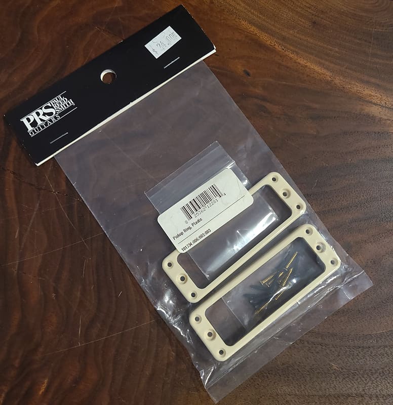 PRS Pickup Rings, Narrowfield Stoptail - Ivory (2) | Reverb