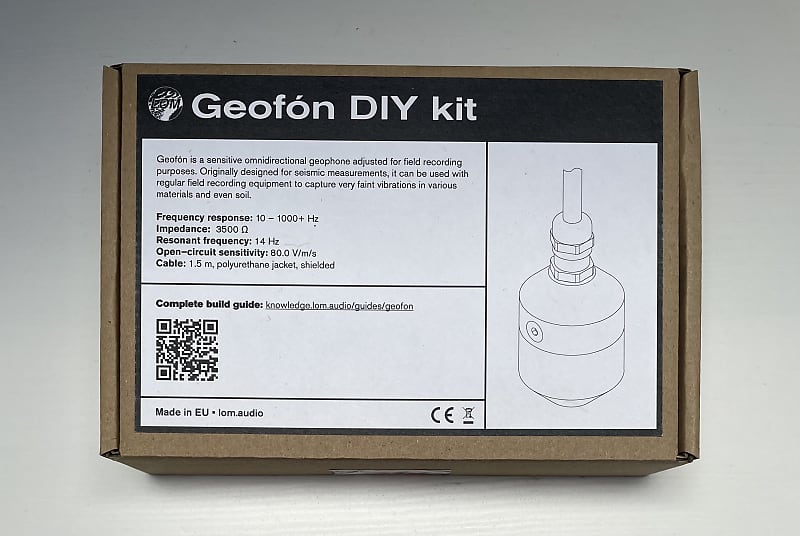 LOM GEOFON (GEOPHONE) DIY KIT (OMNIDIRECTIONAL CONTACT MIC) | Reverb
