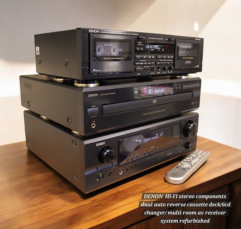 DENON HI-FI stereo Components Serviced Tested working | Reverb