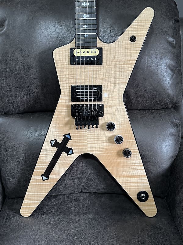 Dean USA Custom Shop Dimebag Southern Cross ML - Flame Top | Reverb