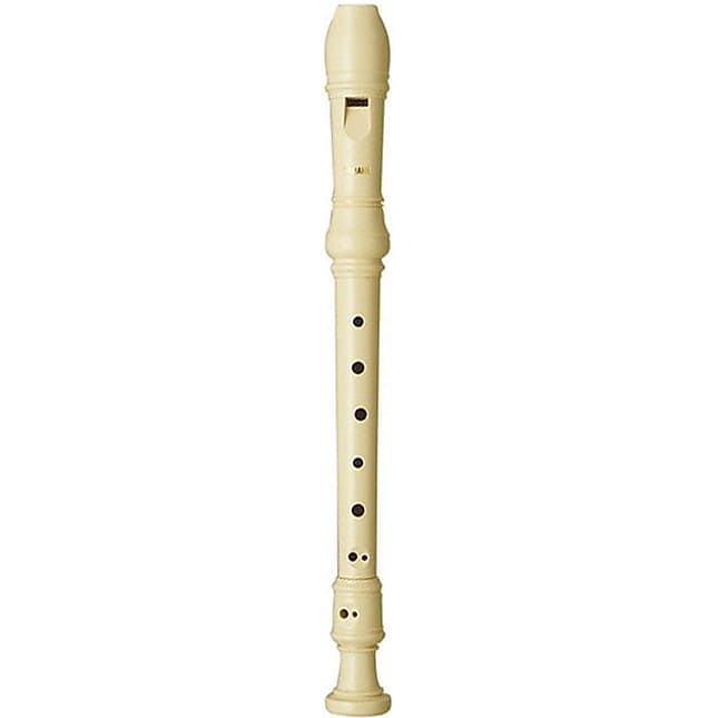 Yamaha YRS-23 Soprano Recorder - German White | Reverb