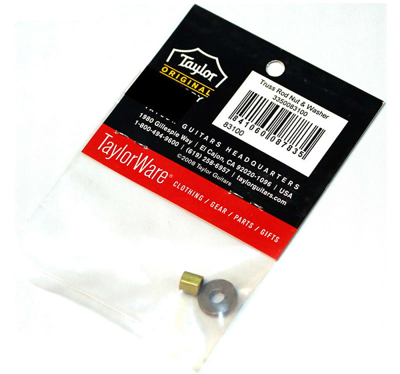 Taylor Truss Rod Nut and Washer, 1/4" Hex 10-32 Thread - | Reverb