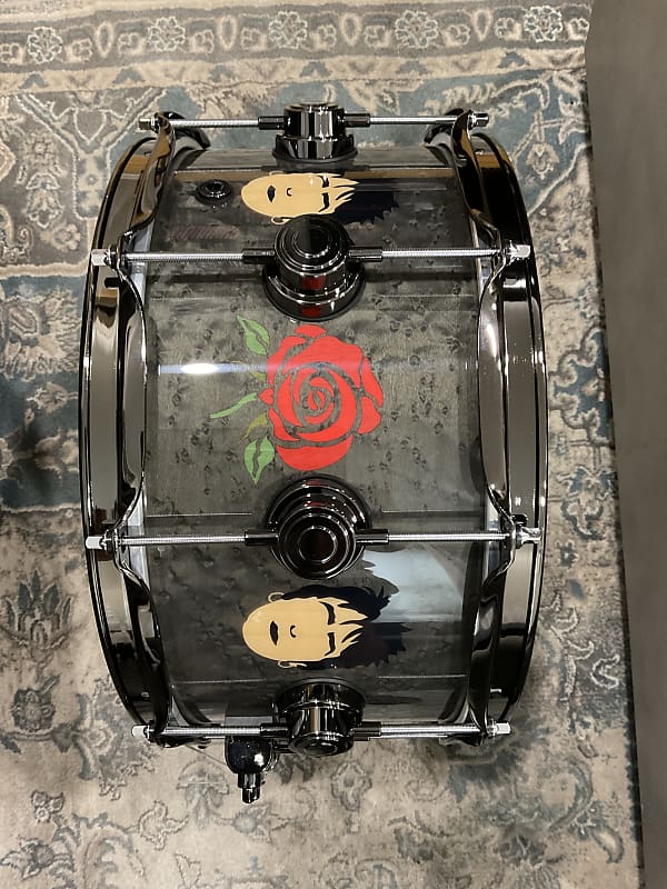 Mint DW Collectors Icon Alex Gonzalez Snare - Grey Birdseye | Reverb