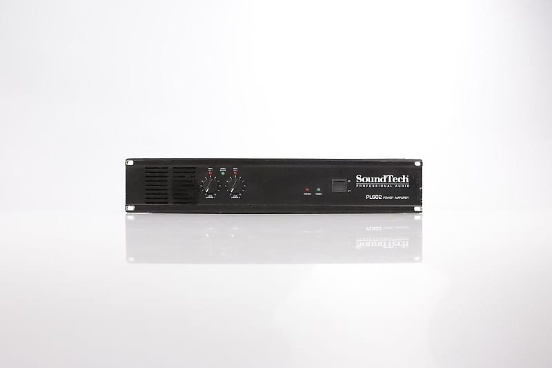 SoundTech PL602 300 Watt 300w Power Amp Amplifier !! | Reverb