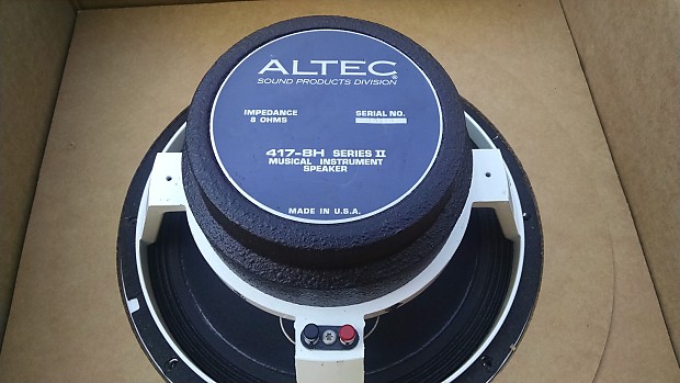 Altec 417-8H | Reverb