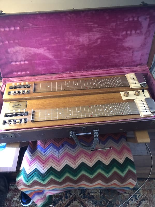 Gibson Consolette - Double Neck 8 String Steel Guitar | Reverb Canada