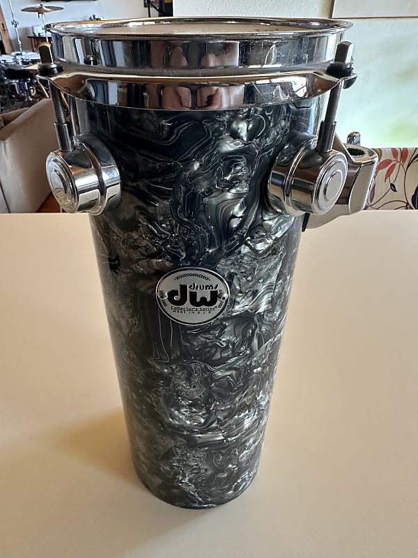 DW Collectors Rata Tom 2023 - Silver Abalone | Reverb