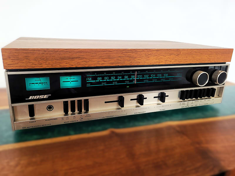 Bose 550 Receiver For 901 Series III IV V VI Switchable EQ | Reverb