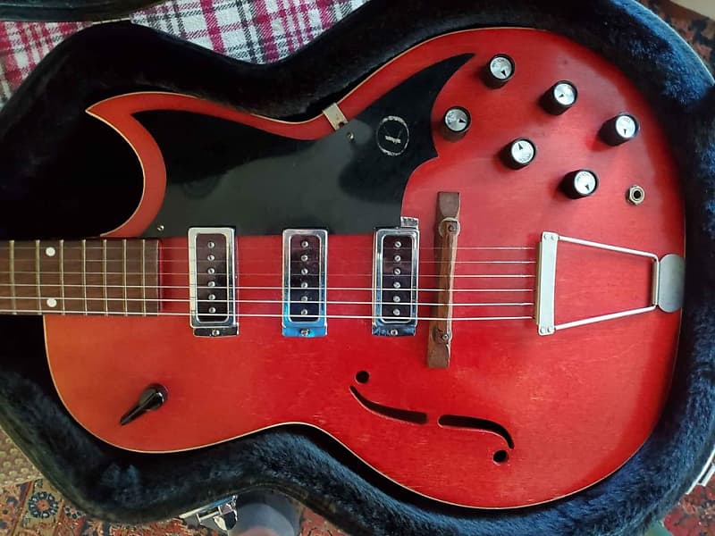 Kay K573, Triple Pickup. 1962 red | Reverb