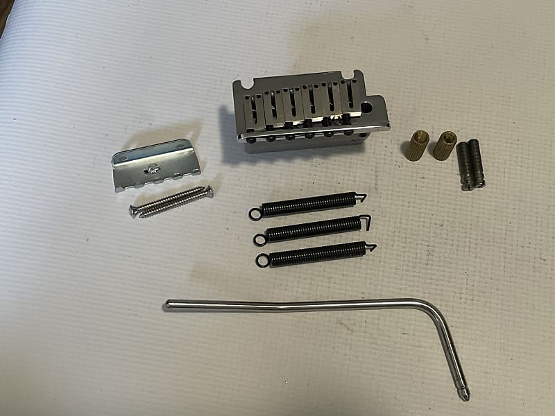 2000's Fender USA American Stratocaster 2 Post Chrome Tremolo | Reverb