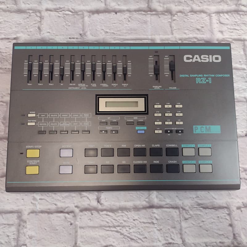 Casio RZ-1 Sampling Rhythm Composer Drum Machine | Reverb