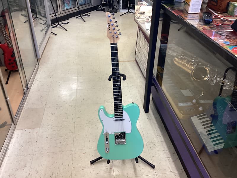 Lyx Telecaster 2023 - Light Turquoise Lefty | Reverb