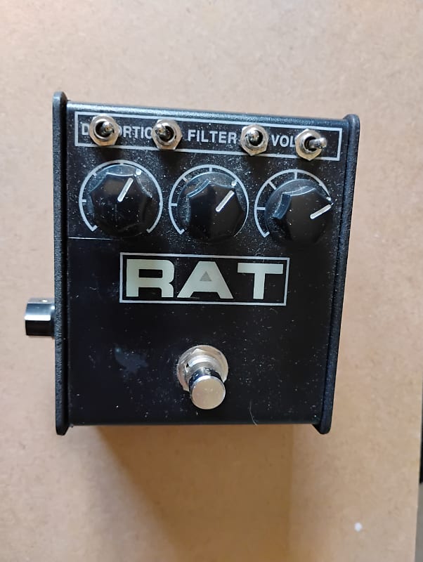 RAT Kinnatone Mischief Mod Modified LM308 and 4 Clipping | Reverb