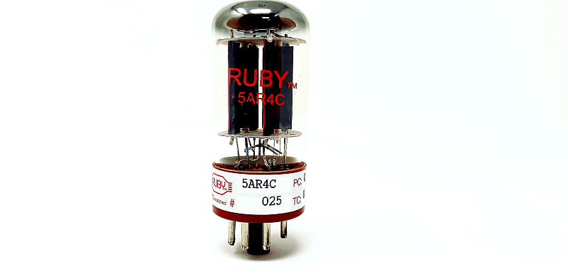 Ruby 5AR4 / GZ34 Rectifier Tube | Reverb