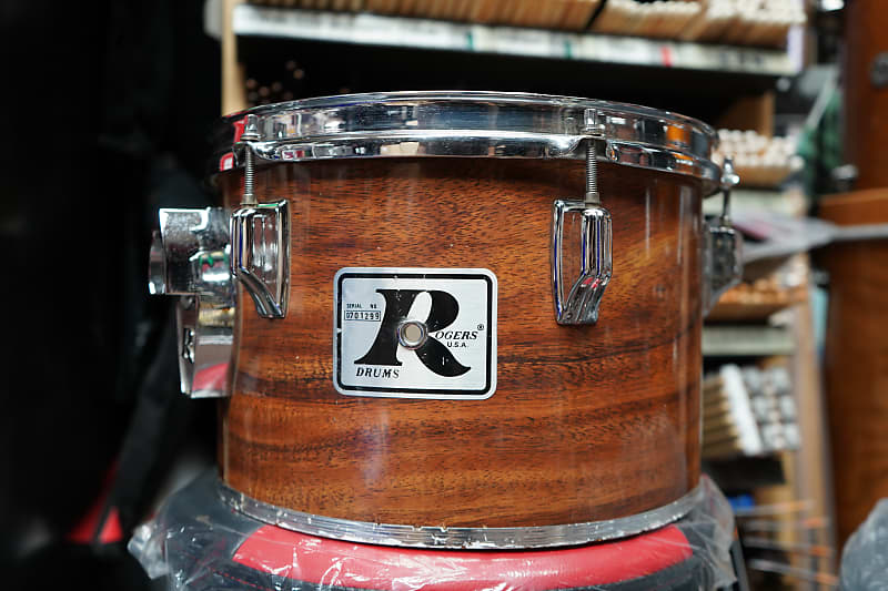 Rogers USA 90s KOA Metallic 8x12" Concert Tom | 12" Tom | Reverb